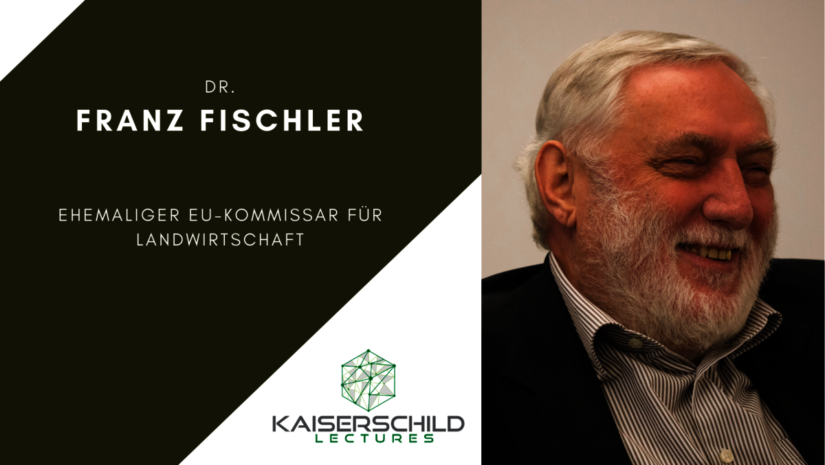 EU-Kommissar a.D. Franz Fischler bei den Kaiserschild Lectures